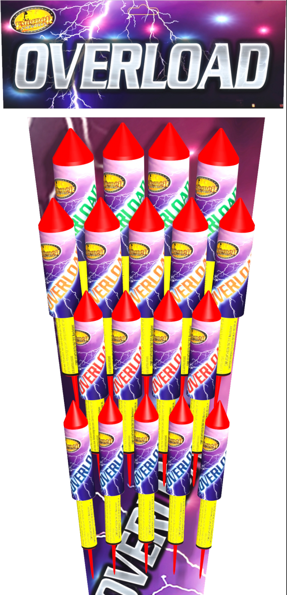 Overload Rockets - Emperor Fireworks