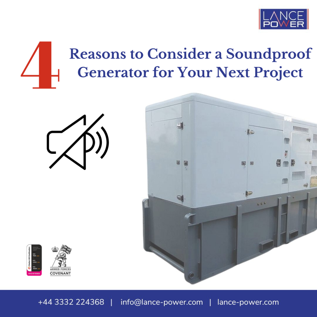 Soundproof Genset Generators Archives - Lance Power