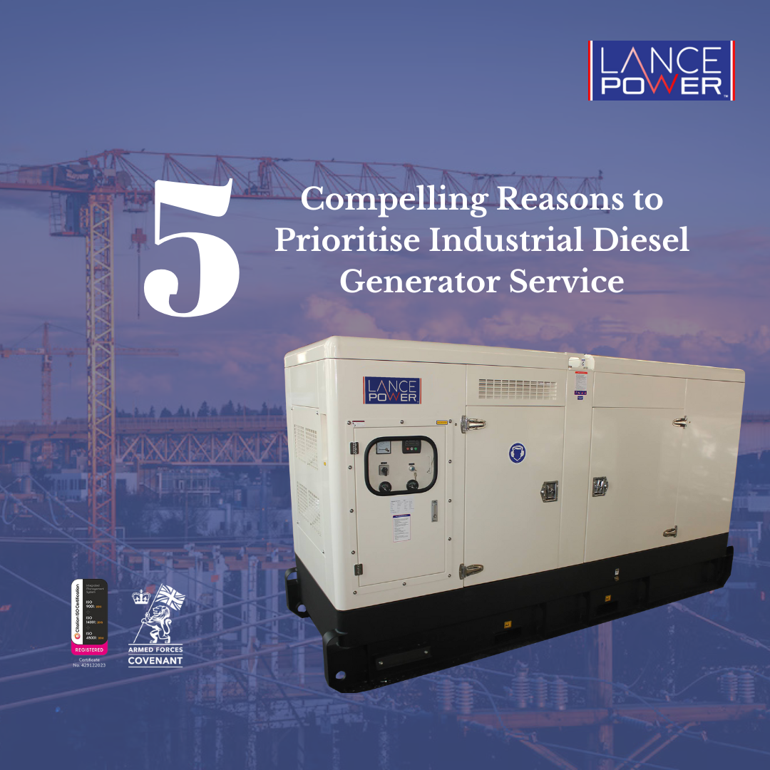 Compelling Reasons to Prioritise Industrial Diesel Generator Service