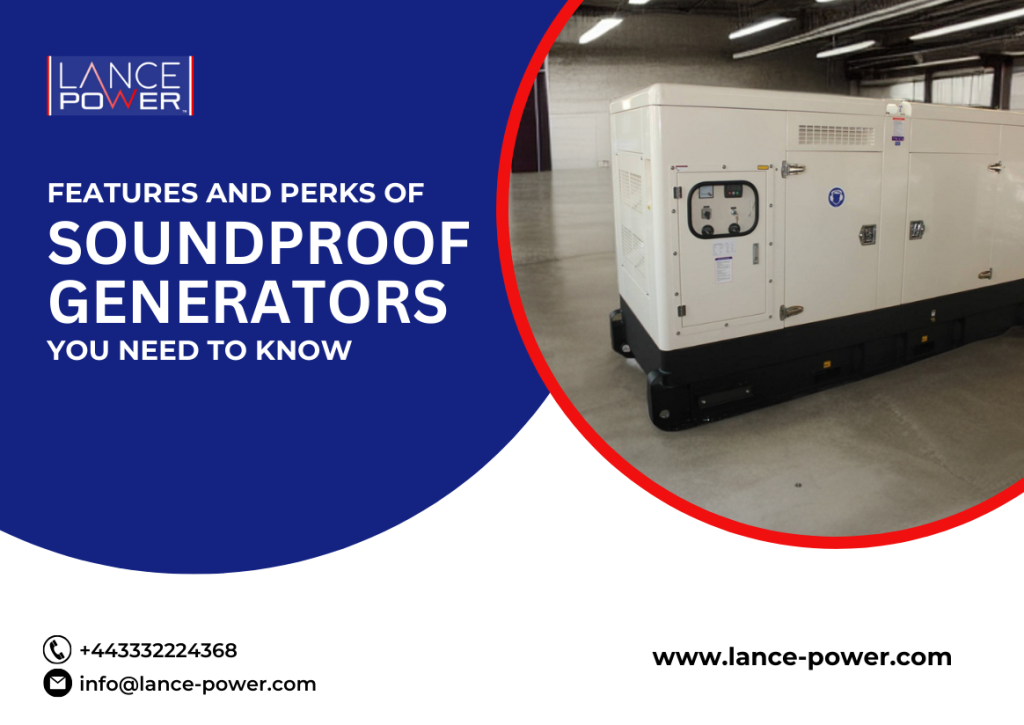 Soundproof Genset Generators Archives - Lance Power