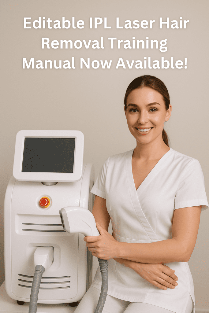 IPL Laser Training Manual | Editable Guide | Skinovation Aesthetics