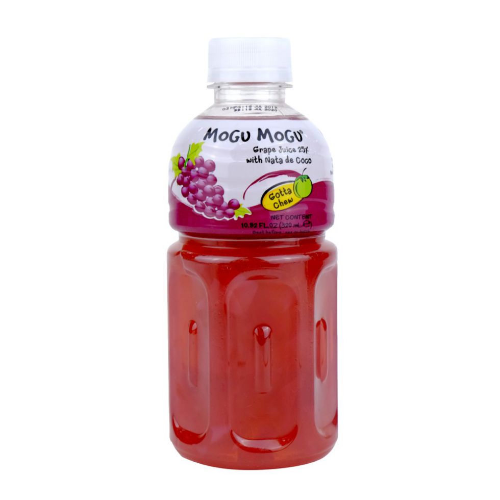 MOGU Mogu Nata De Coco Drink Grape Flavour 320ml - S&R Oriental Foods